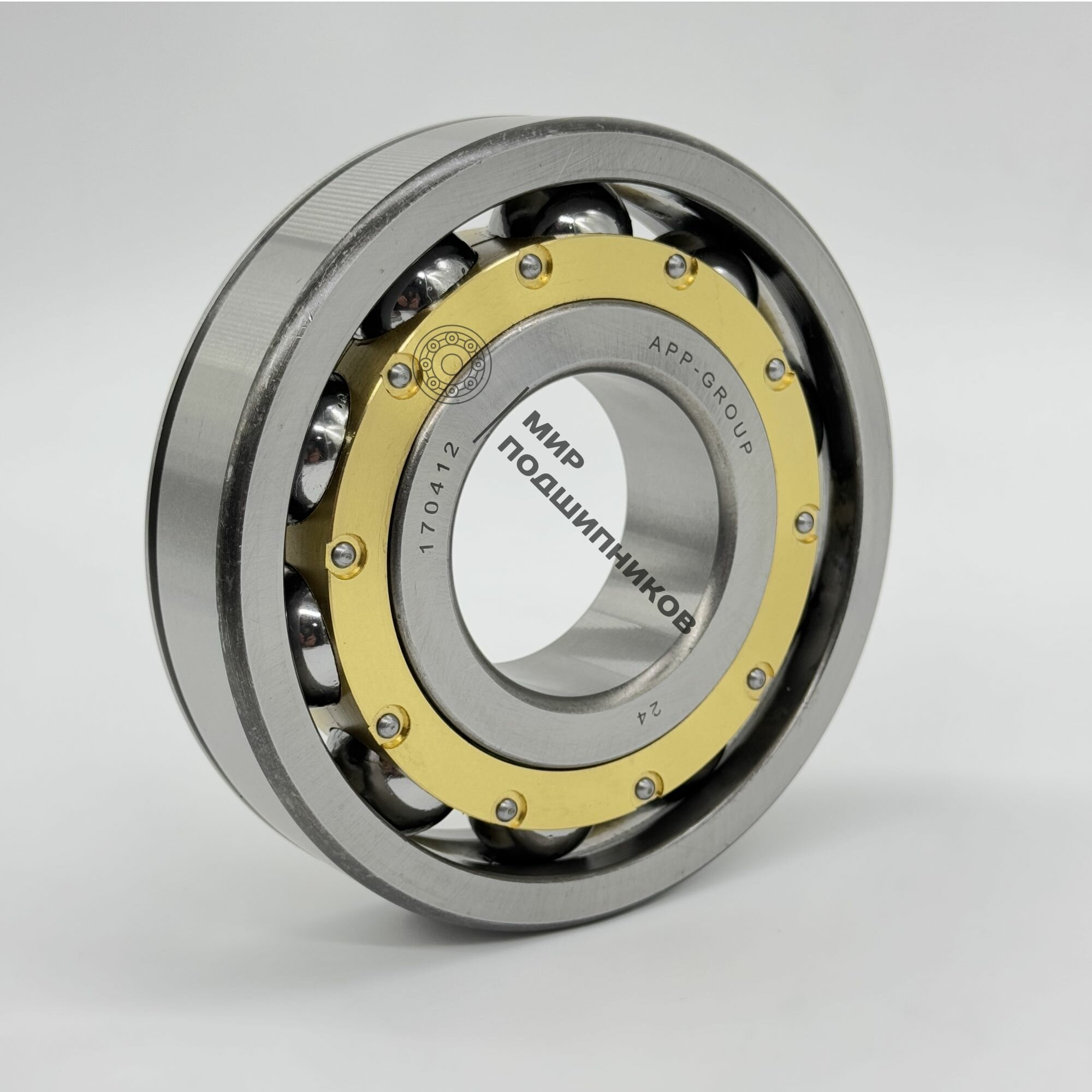 Подшипник 170412 (412N) 60x150x35 на КПП КамАЗ (4310 5320 53222 5325 5410 5511 6410 и другие), Урал, ЗИЛ-133