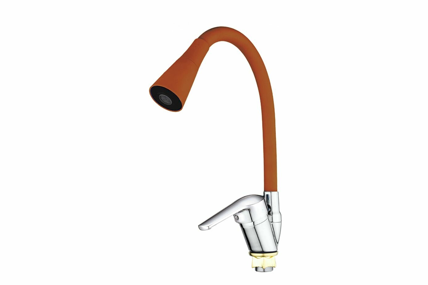 Смеситель V-3534 с гибким коричневым изливом (2-режима)