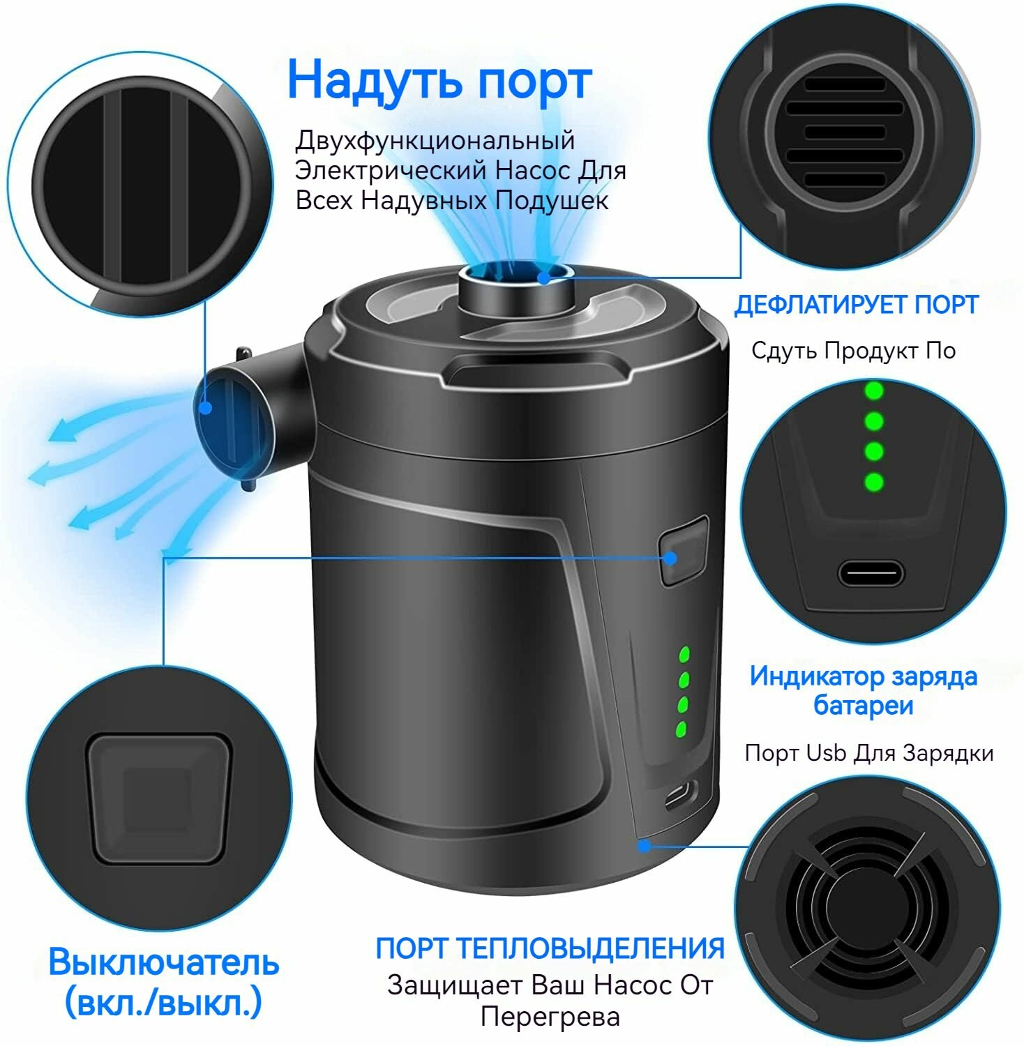 Насос для надувки — фото 1