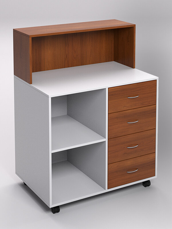 Барная стойка "промо" №5, Серый и Орех. Производитель товара - компания Westcom.