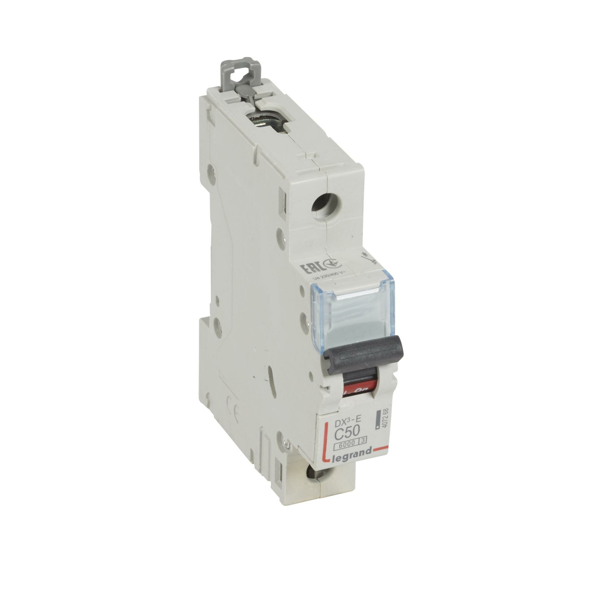 Legrand DX3-E Автоматический выключатель 1P 50А (С) 6000/6kA, 407268