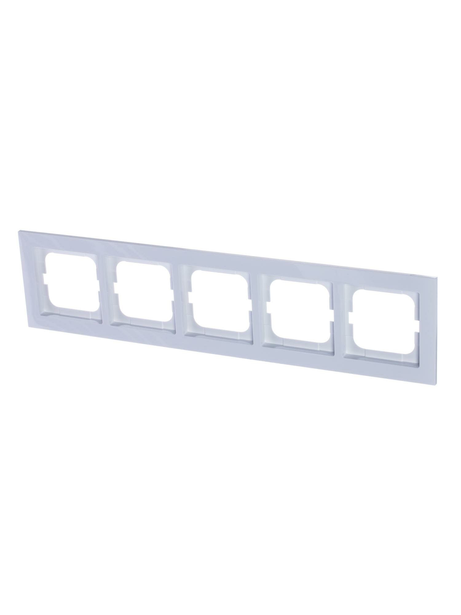 ABB BJE Axcent Белый Рамка 5-ая, 2CKA001754A4347