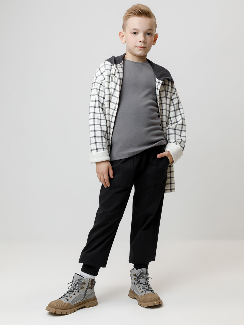 Брюки спортивные КР 400661-1/черный