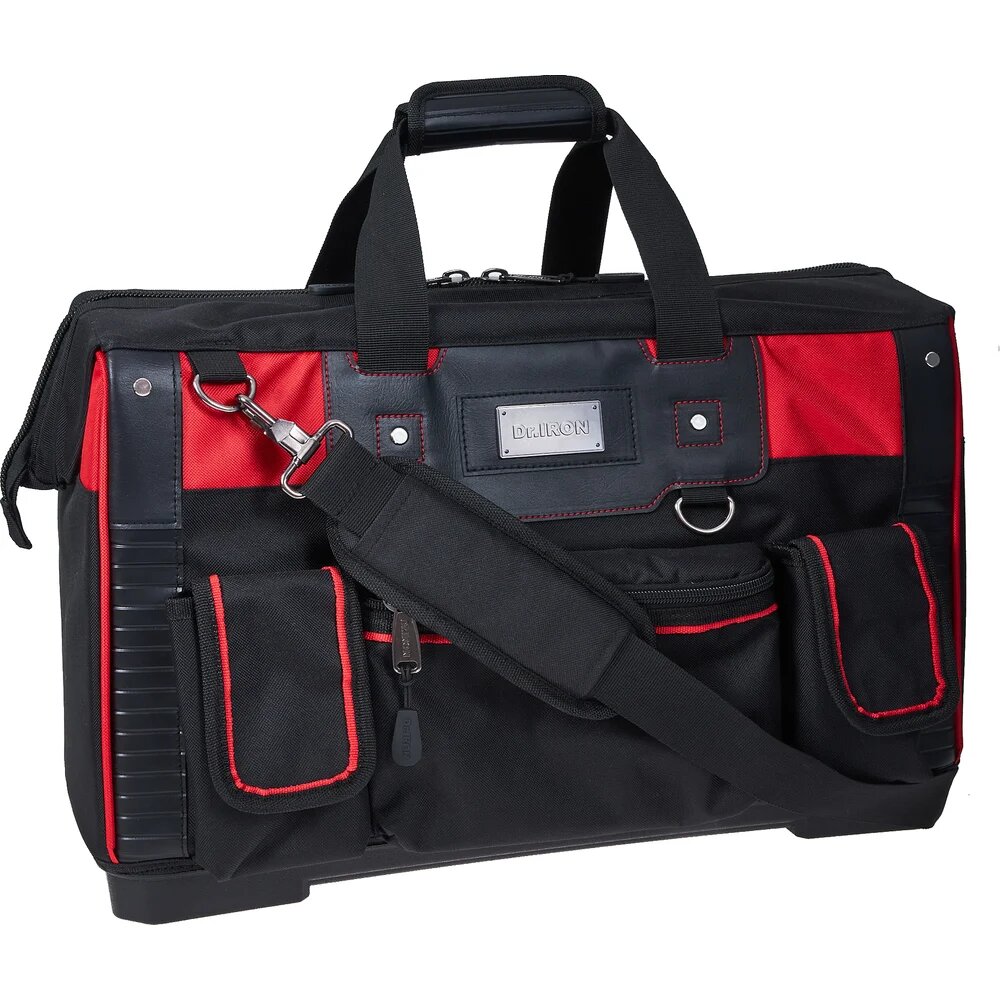 Dr. IRON Сумка для инструмента с жестким каркасом с пластиковым дном 500x280x410 мм Dr.IRON DR1052
