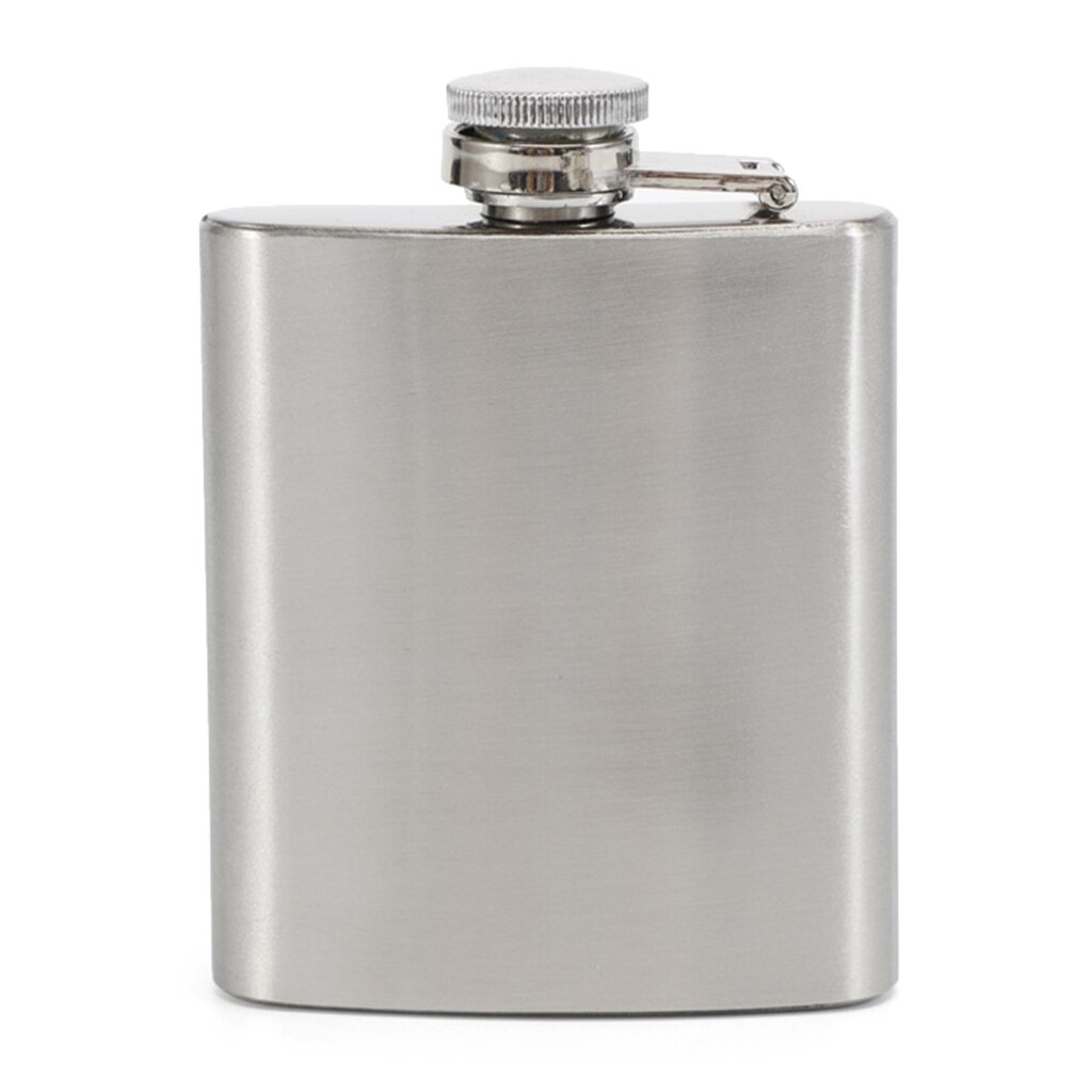 Герметичная карманная фляжка, прочная фляга из нержавеющей стали для виски, удобная фляжка для кемпинга или рыбалки