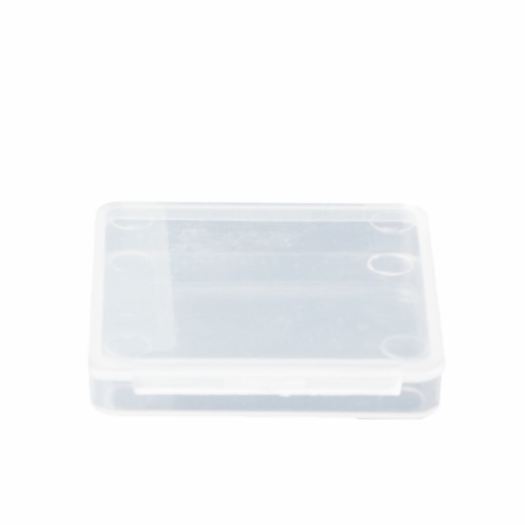 Небольшие Квадратные Прозрачные Пластиковые Коробки Для Хранения Ювелирных Изделий Из Бисера, Поделки для Футляра-Контейнера