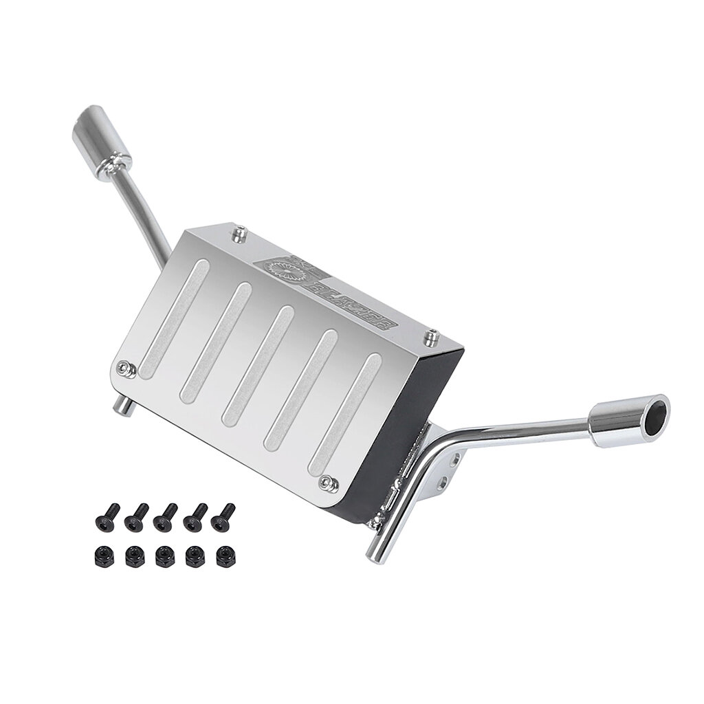 TRX-4 T4 Chevrolet K5 металлическая имитация топливного бака + выхлопная труба