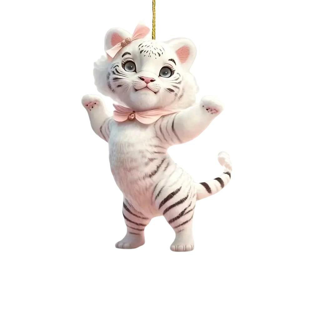 Акриловый креативный кулон в виде кошки