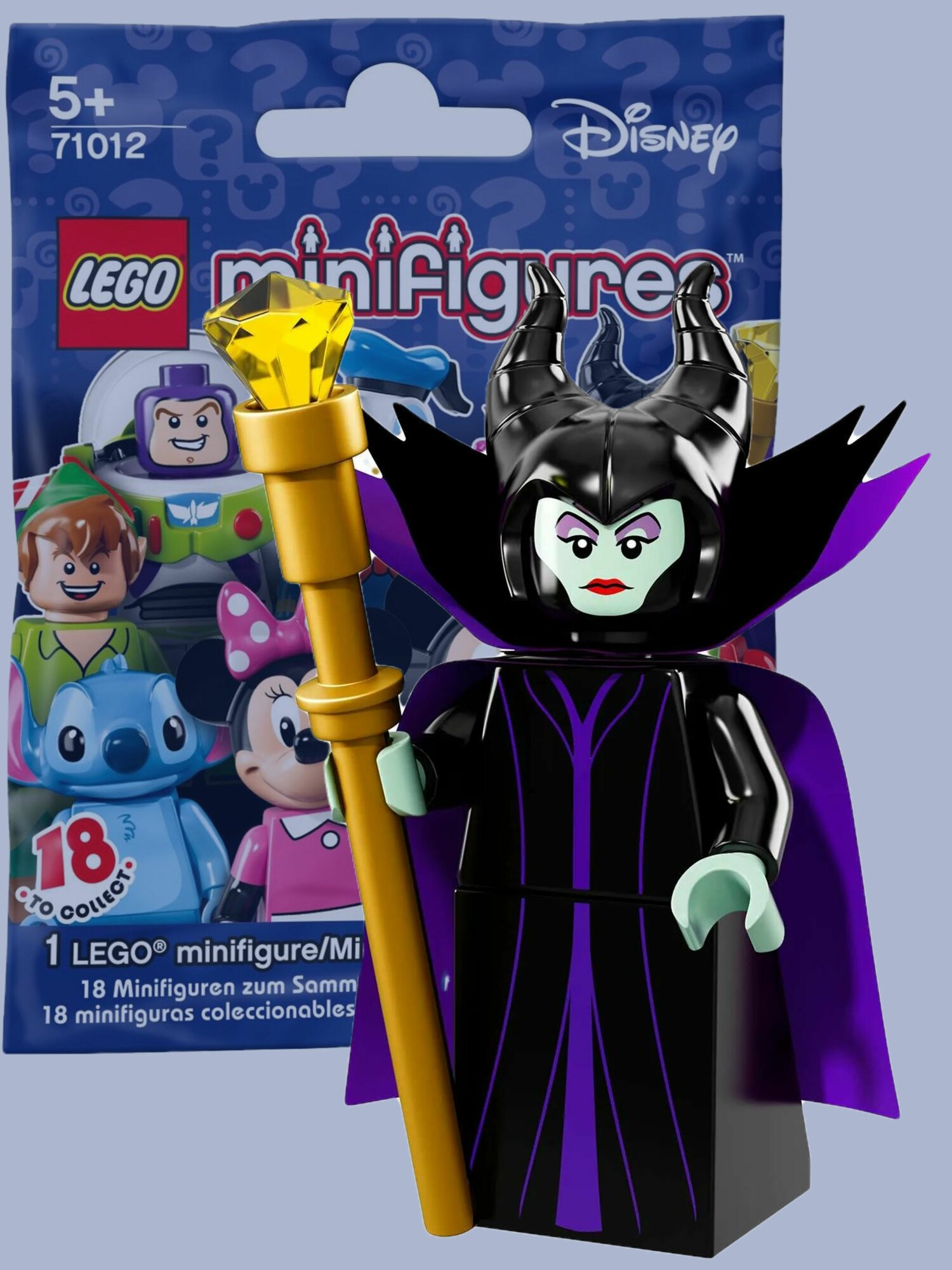 Минифигурка LEGO Disney Series 1 71012-6 Малефисента / Maleficent