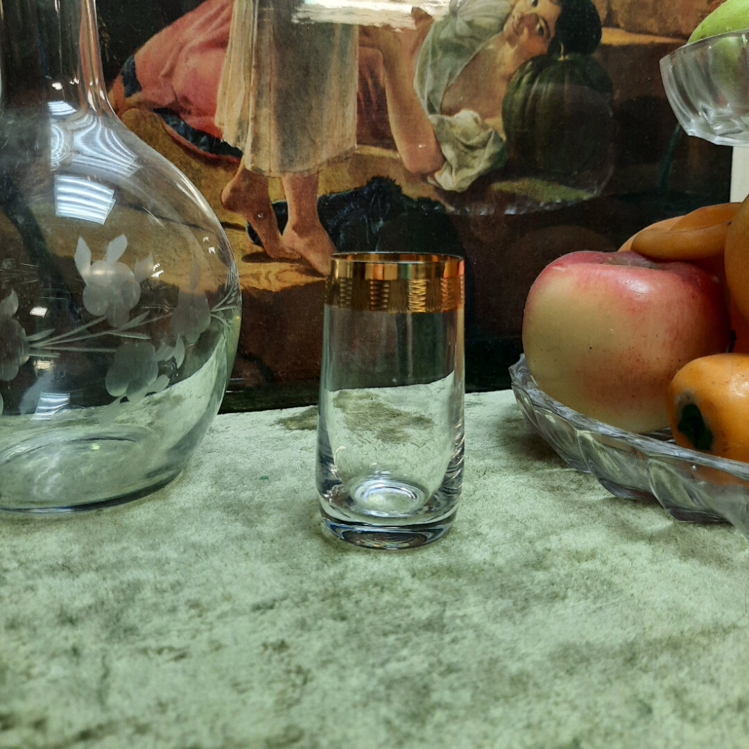 Стопка стеклянная, СССР, цена за 1 предмет.