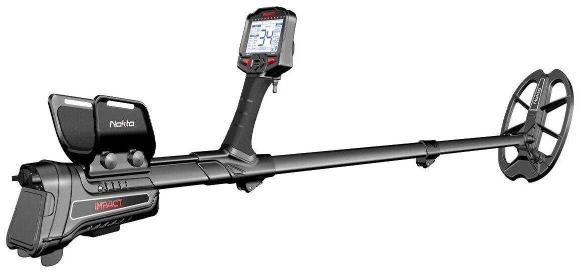 Металлоискатель Nokta&Makro Impact, глубинный/грунтовый, прямоугольный излучатель, влагозащищенный