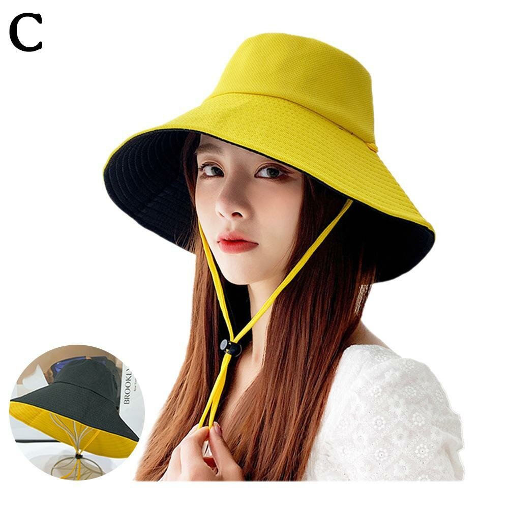 Шляпу от солнца можно носить с обеих сторон, рыбацкую шляпу