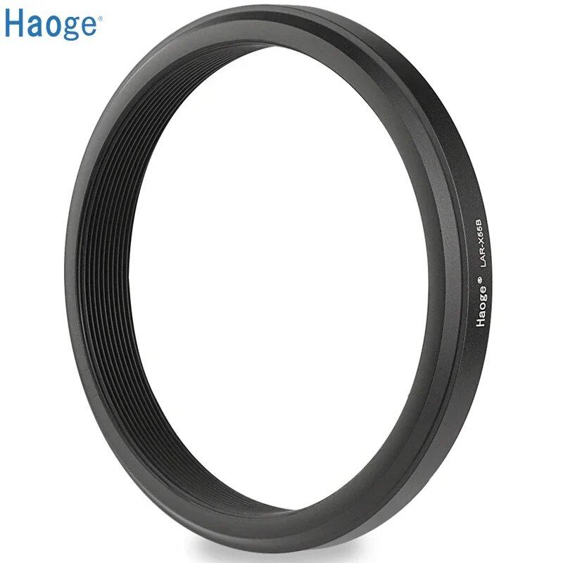 Haoge 49 мм УФ-фильтр для объектива адаптер кольцо для Fujifilm X100VI X100V камера подходит 49 мм УФ CPL ND фильтр подходит для оригинальной черной крышки объектива