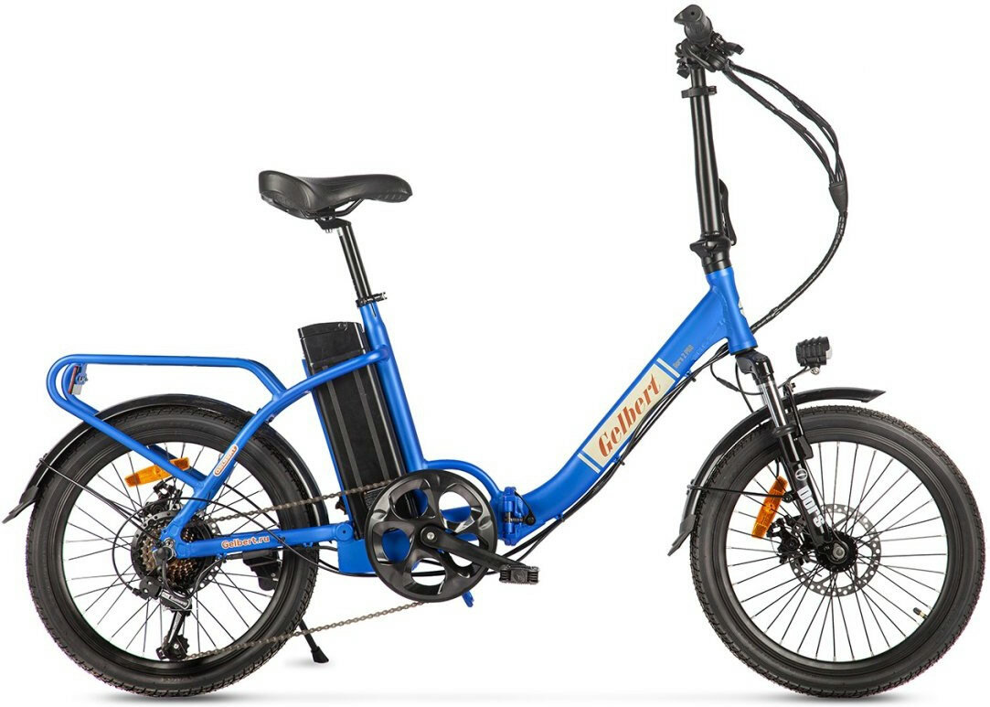 Электровелосипед Gelbert Dors 2 PRO, двигатель 48V, 500W, аккумулятор 13Ah, цвет Синий