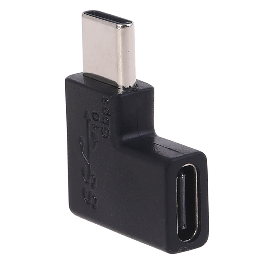 90 Градусов USB 3.1 Type C от Мужчины к Женщине Правый и Левый Угол USB C Конвертер Адаптер для Мобильного Телефона Мобильный Телефон Планшетный ПК