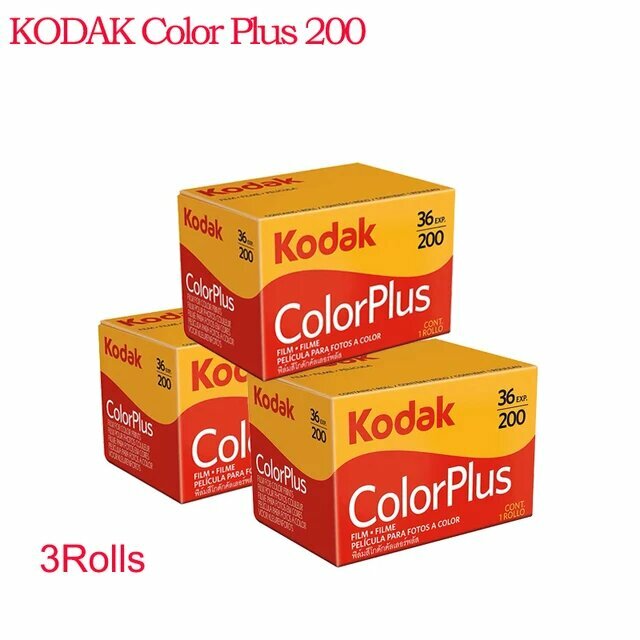 Кодак ColorPlus 200 плёнка 35мм 3pcs