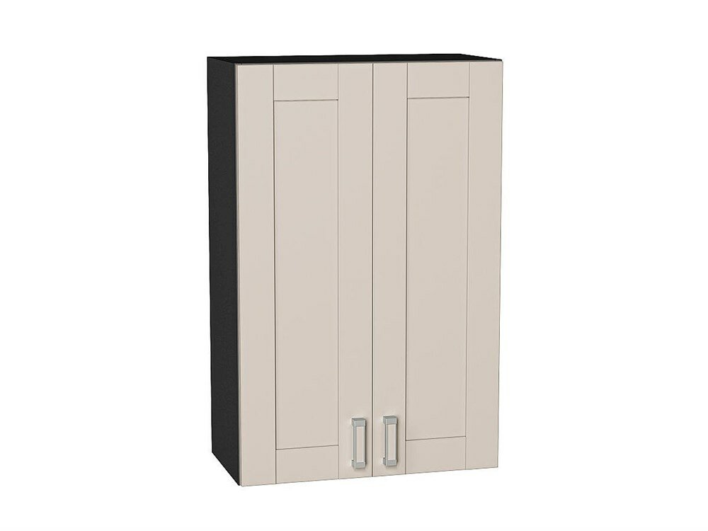 VVT Шкаф верхний с 2-мя дверцами Лофт Graphite, Cream Silk, 920, 600