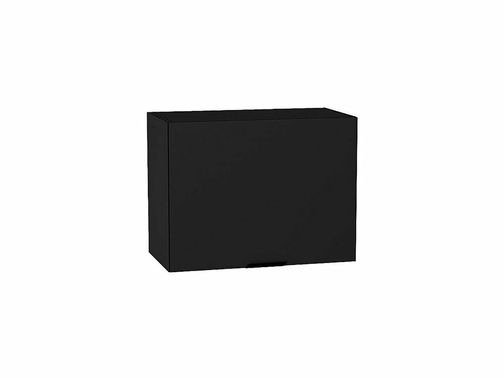 VVT Шкаф верхний горизонтальный Евро Graphite, Антрацит, 460, 600 В*Ш*Г 458*600*318, фасад МДФ Антрацит, корпус Graphite Антрацит