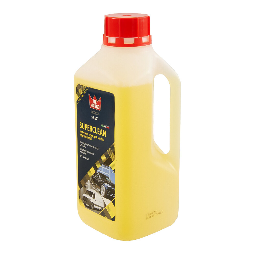 Автошампунь RE MARCO SELECT SUPERCLEAN концентрат для бесконтактной мойки 1 кг RM-941