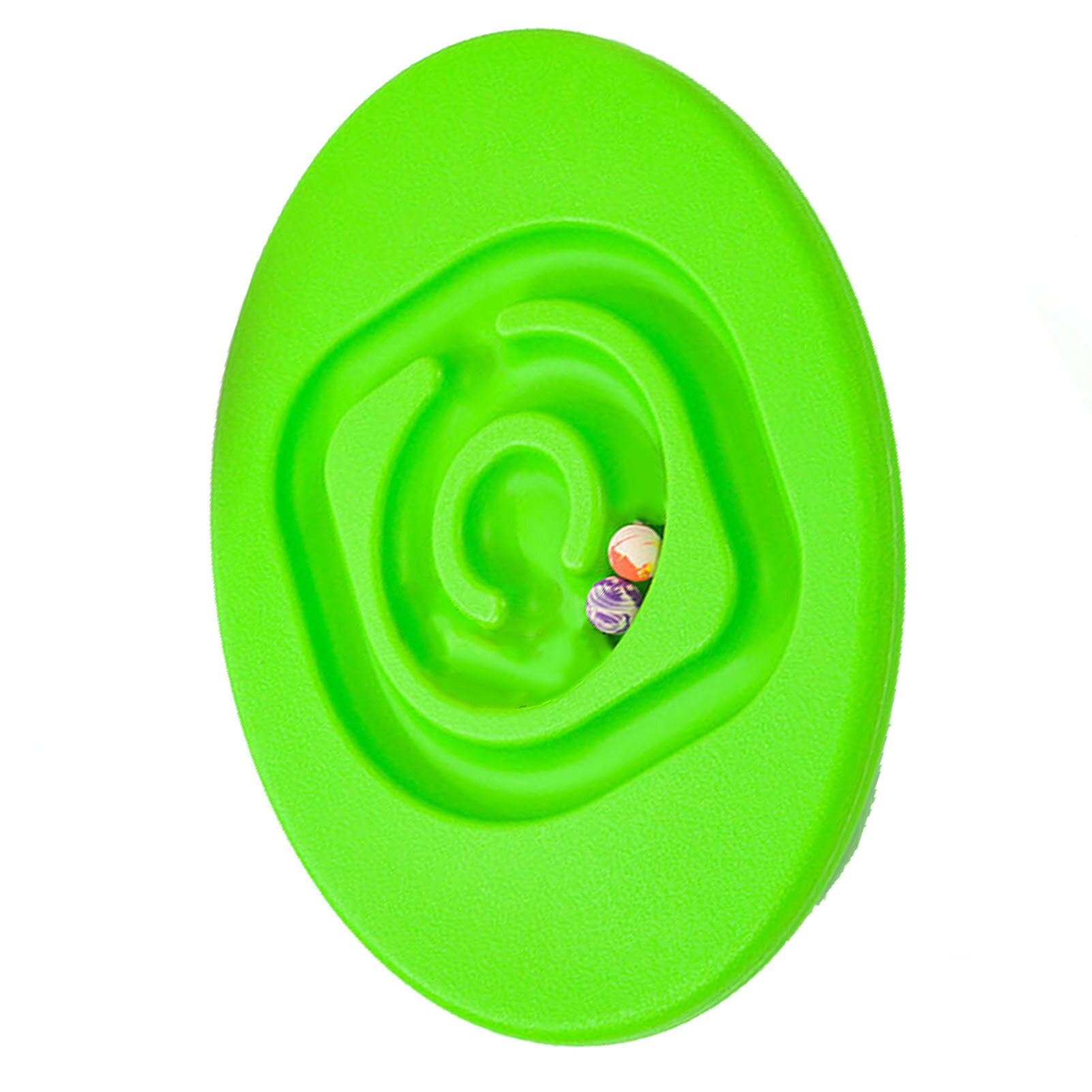 Детская игрушка-качалка "Улитка", развивающая сенсорную интеграцию, зелёный лабиринт для детей, игры на равновесие, занятия для игр в помещении и на улице