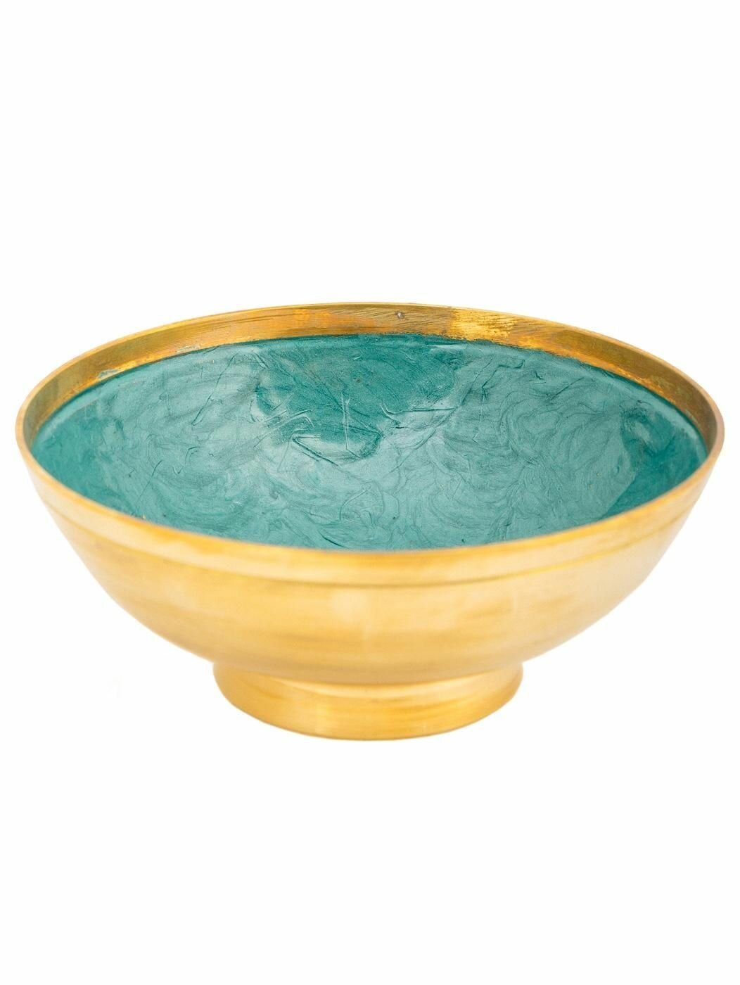 Ваза со слоном для фруктов, ягод, орехов, варенья, Море, латунь, Индия