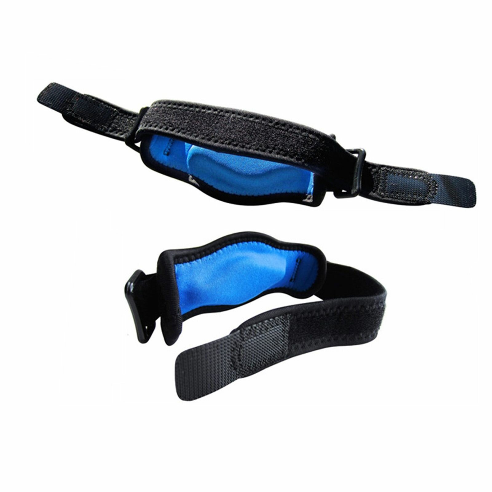 2 шт. эластичные бинты для локтей с компрессией и регулировкой, защита от давления, для тенниса и гольфа, размер 170 x 290 мм, синий