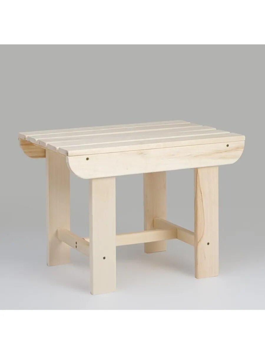 Лавка наличник, из липы, "Добропаровъ", 60×40×43,5см