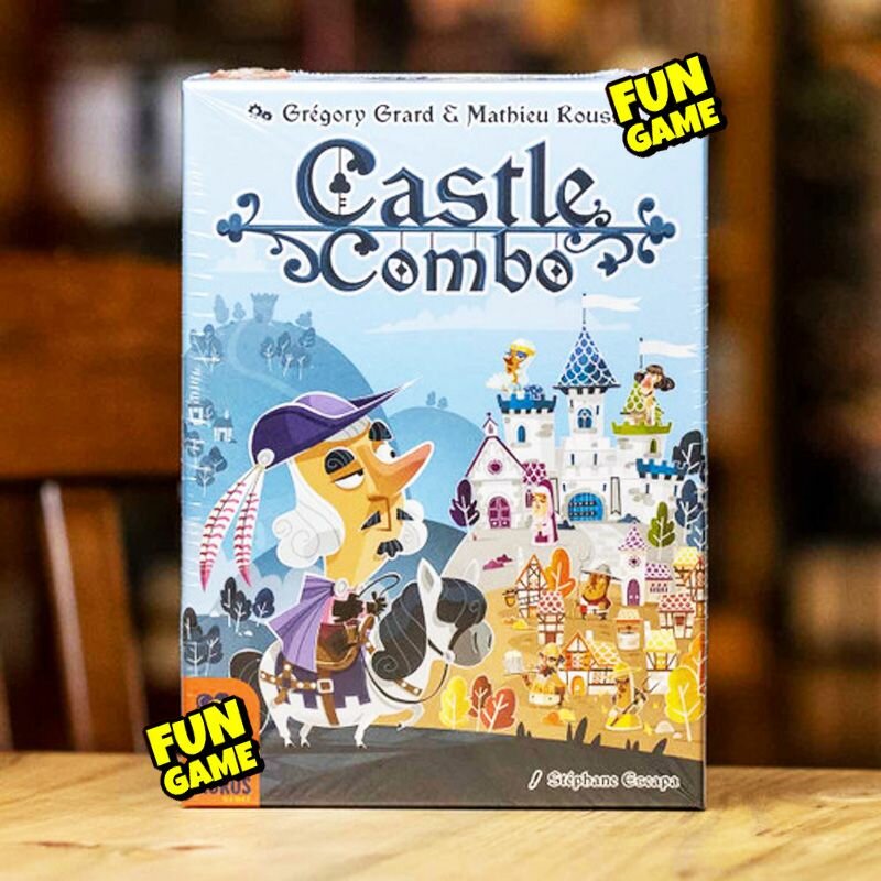 "Castle Combo" Замок Комбо Стратегическая игра по размещению карт Быстрая конкурентная настольная играLOKB