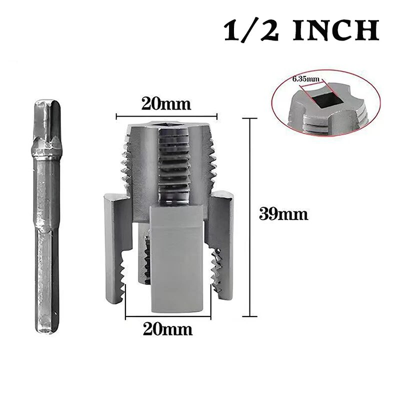 Набор для нарезания резьбы 1/2" HELTC, Цвет: A1