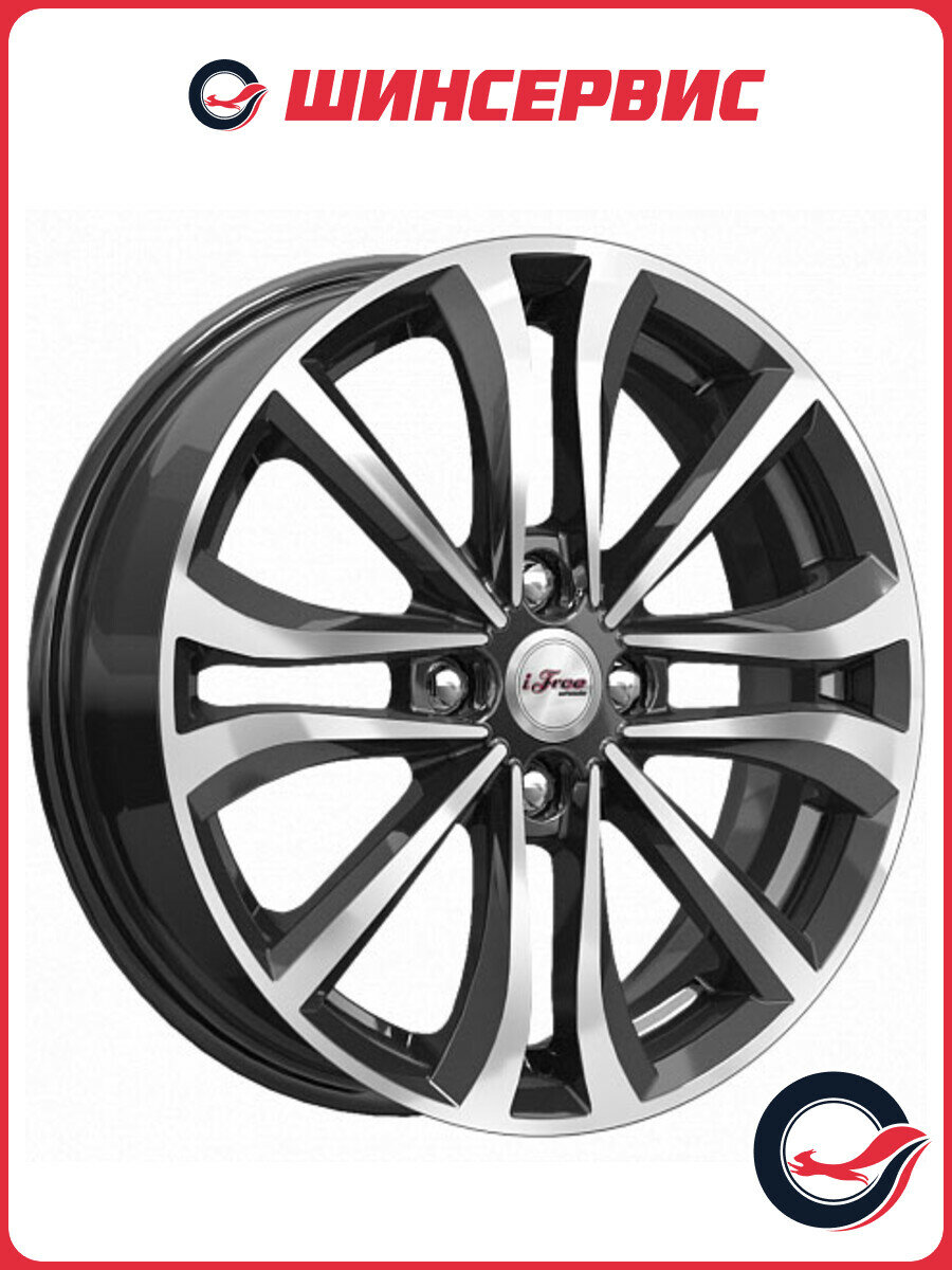 Литой колесный диск IFree Панган R16x6.0J 4x100 ET45 ЦО54.1 для автомобиля