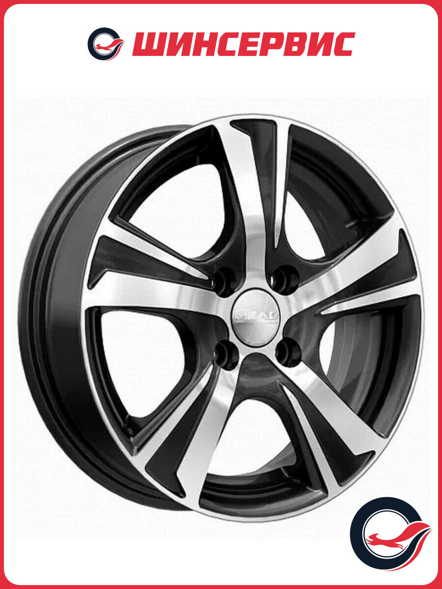 Литой колесный диск Скад Крит R14x5.5J 4x100 ET45 ЦО67.1 для автомобиля