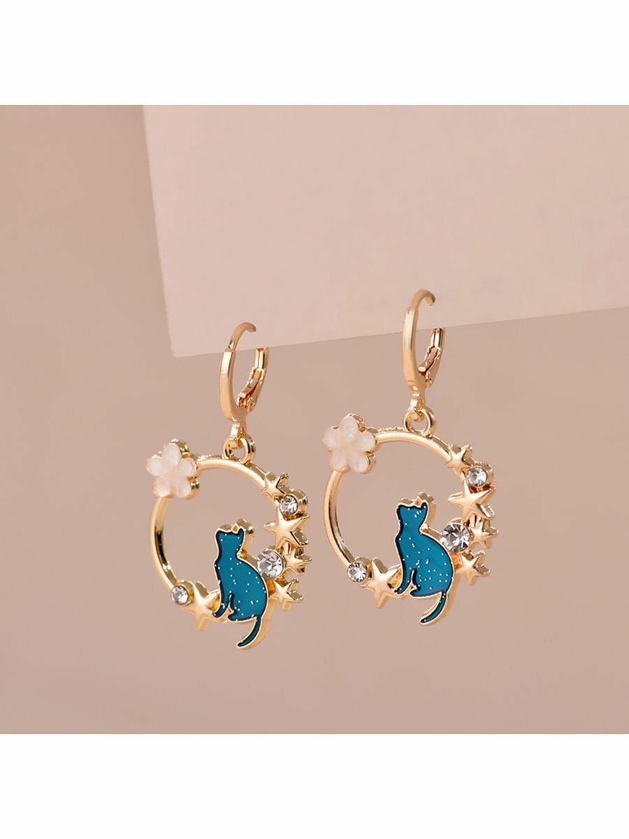 Серьги, эмаль