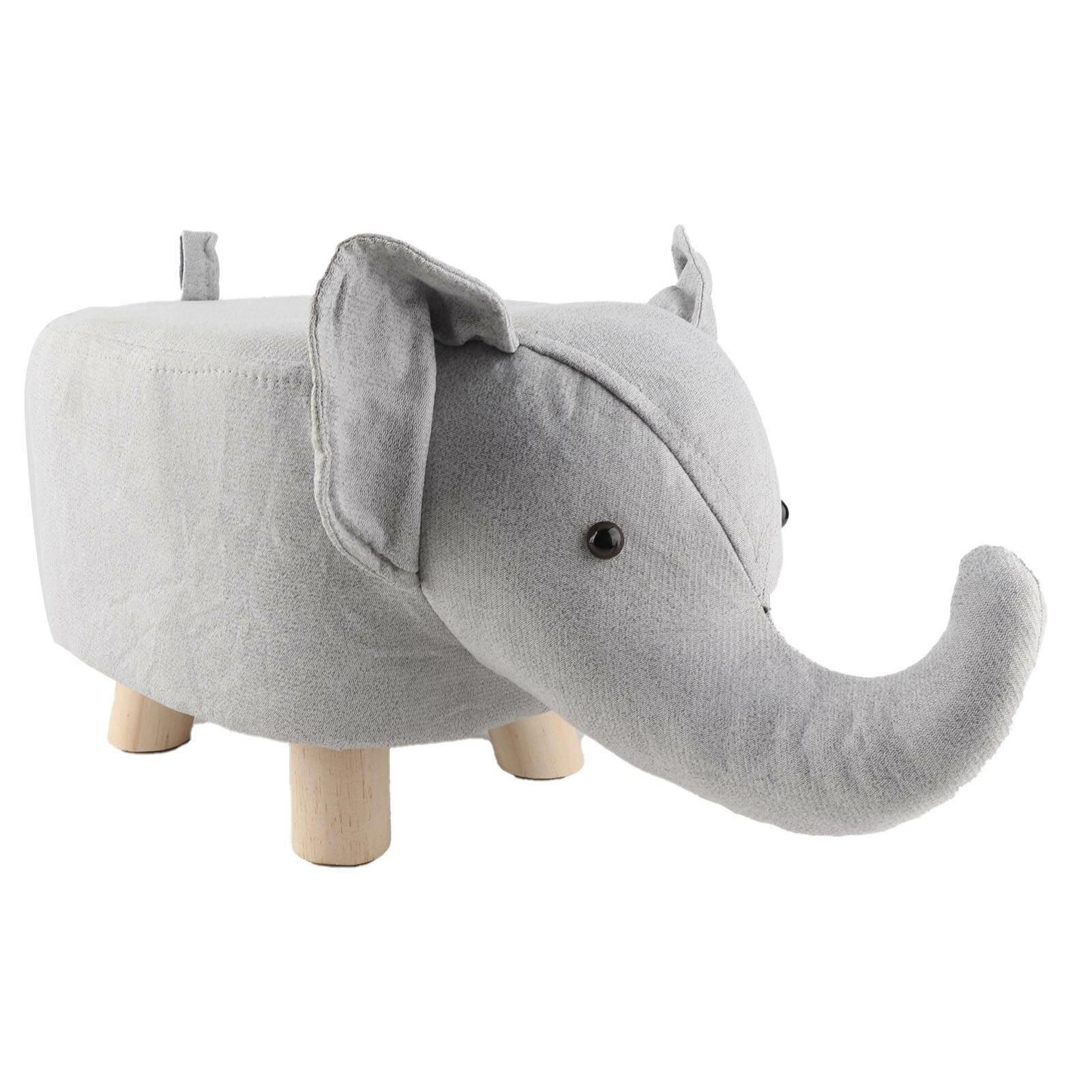 Животные ноги многофункциональные милые мультипликационные животные маленькая скамейка для домашнего детского сада серого белого