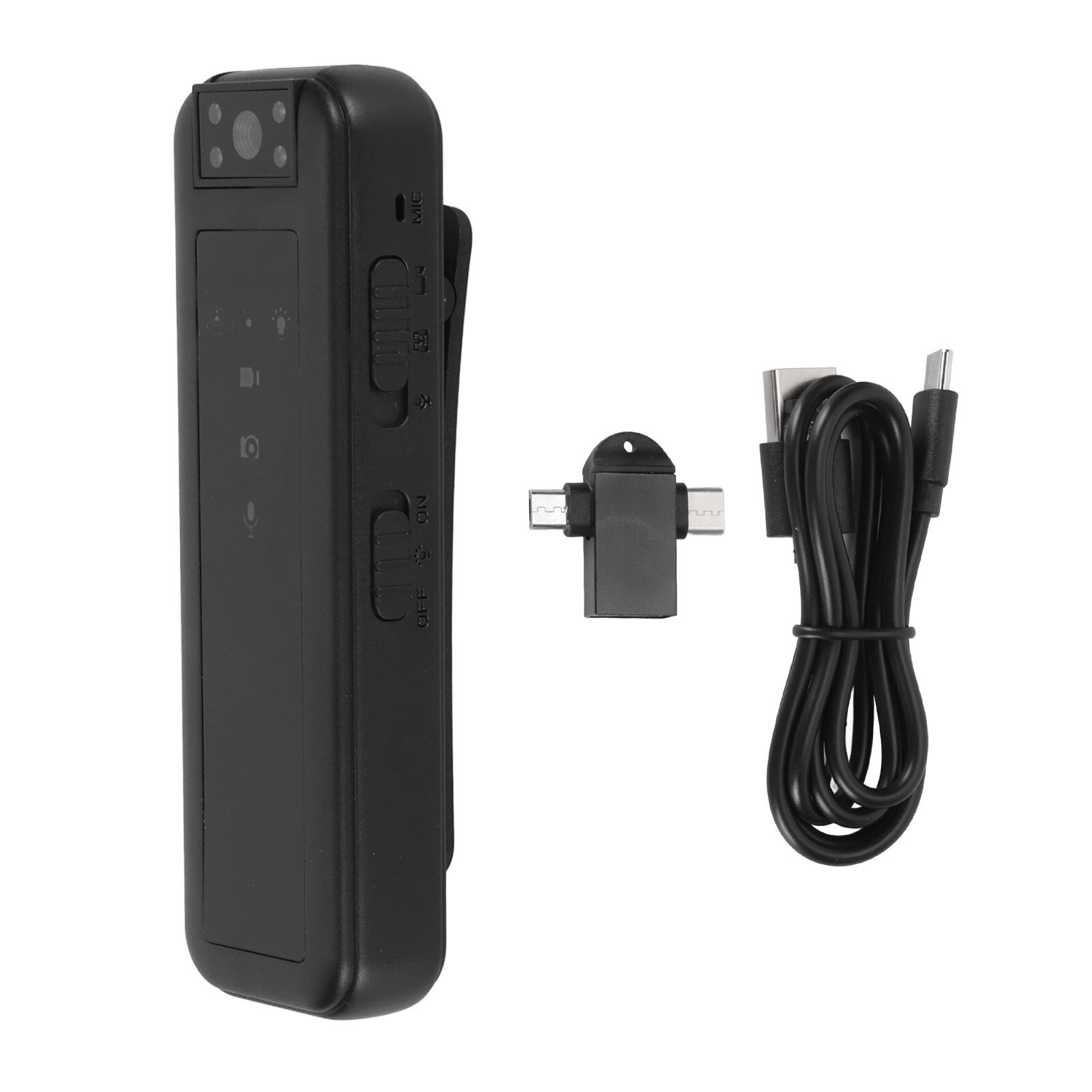 Портативный видеорегистратор HD 1080p с инфракрасным креплением для правоохранительных органов, для дома и заднего двора.