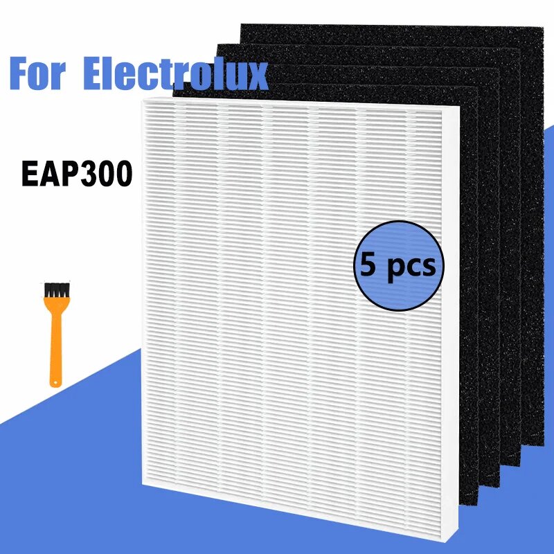 HEPA-фильтр и 4 предфильтра с активированным углем для Electrolux EAP300