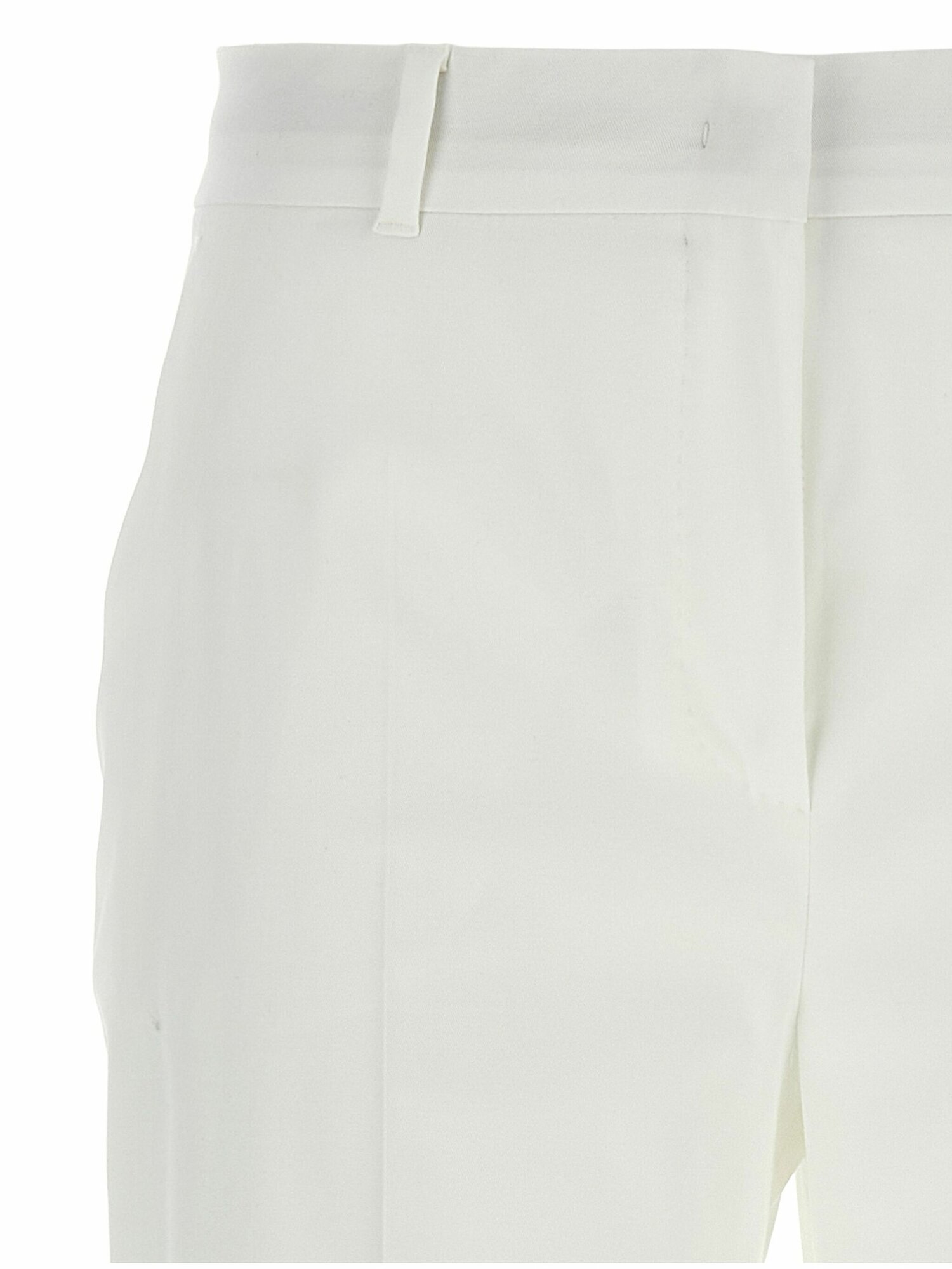 Брюки классические Max Mara David, размер 44 IT, белый — фото 1