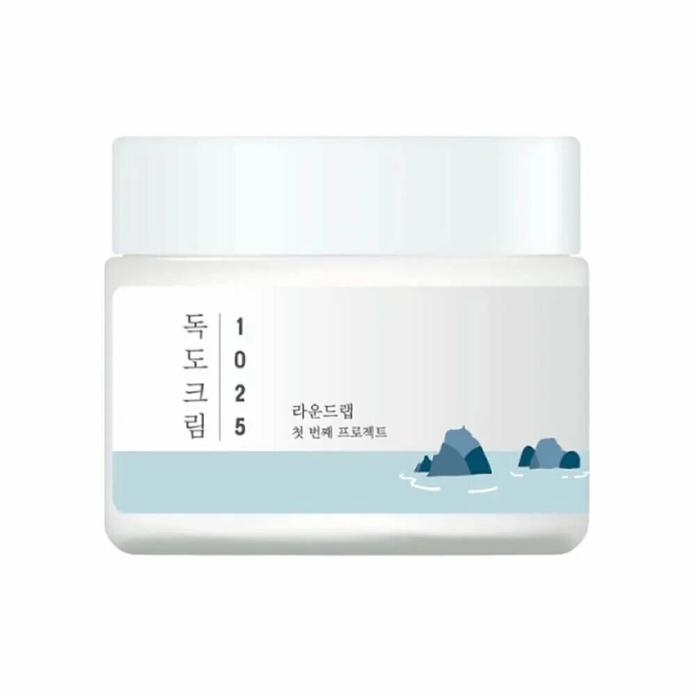 Увлажняющий крем с церамидами и морской водой Round Lab 1025 Dokdo Cream, 80 мл.