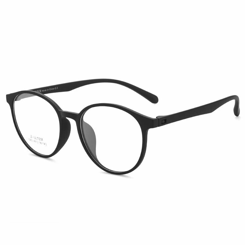 Круглые очки YIMARUILI, цвет оправы Matte Black