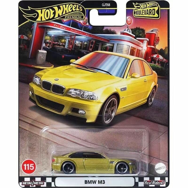 Meitai Колесо ветра и огня 1:64 BMW M3 Коллекционные машины.