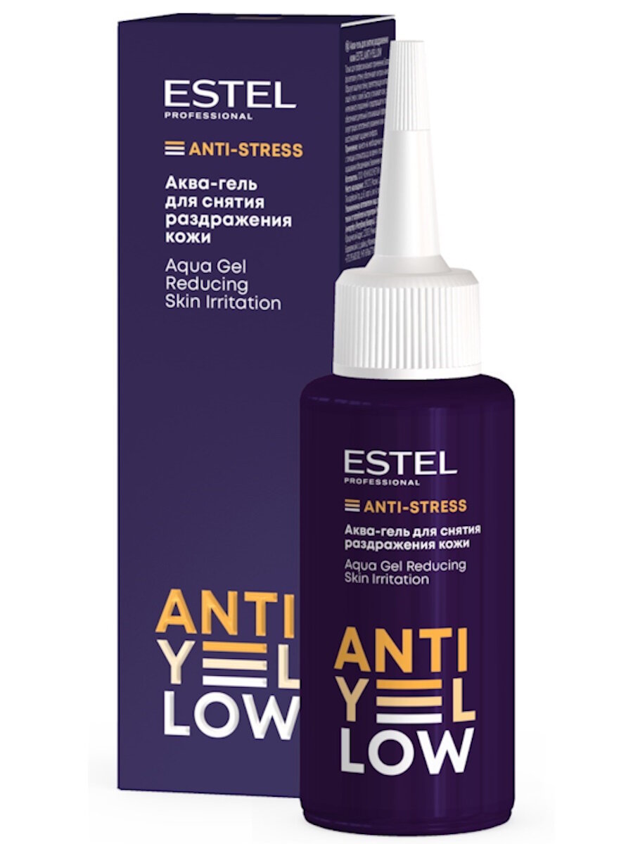 Аква-гель для снятия раздражения кожи ESTEL PROFESSIONAL Anti-Yellow 80 мл
