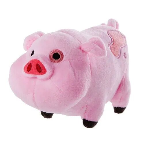 Картонная мини-игрушка-пухляш Свинья из Гравити Фолз, 18 см