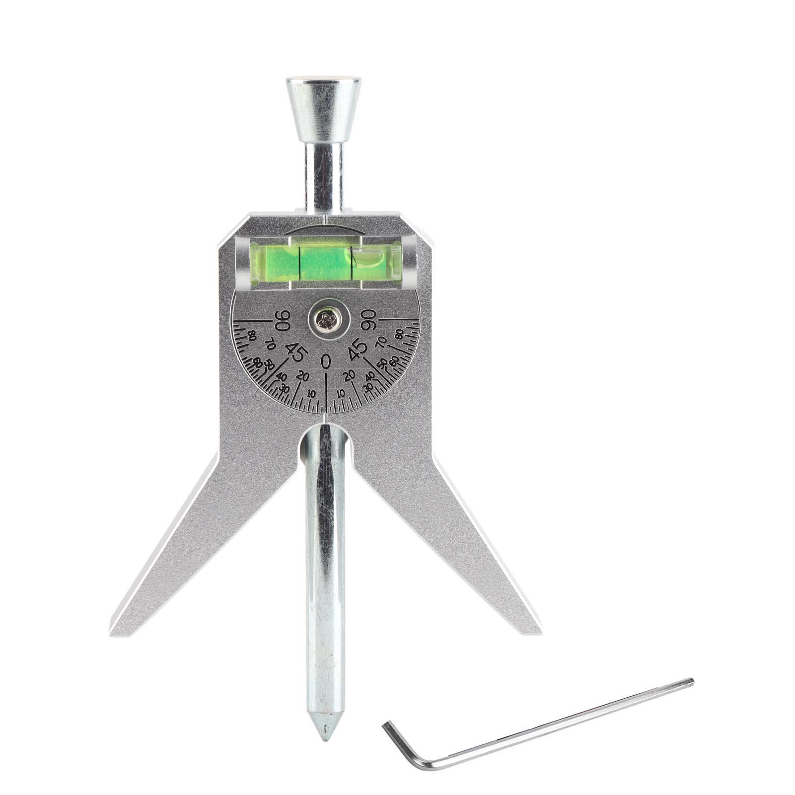 Центроискатель труб из нержавеющей стали с регулируемой шкалой, безопасный инструмент для центрирования трубных маркеров для точного измерения и выравнивания