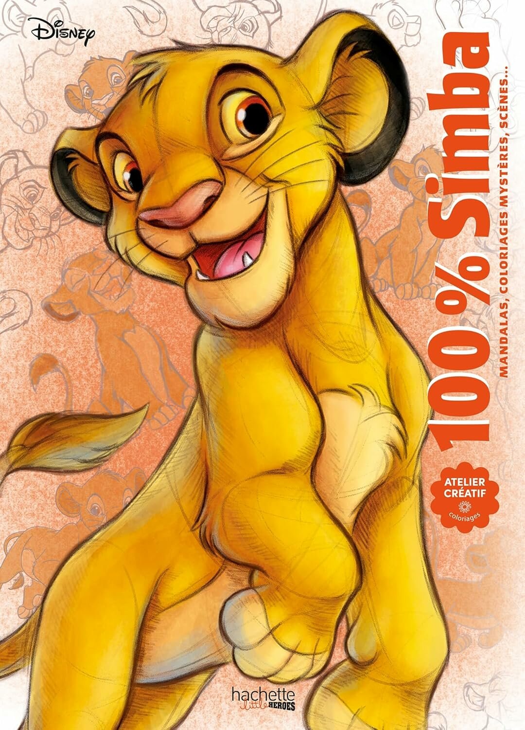 Раскраска Coloriages mysteres Disney - 100 % Simba - Мандалы, раскраски Симба - 2017285838