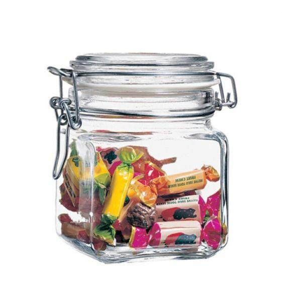 Банка для сыпучих продуктов 740 мл с замком Кремлин