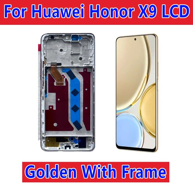 Для Huawei Honor X9 экран в сборе, экран мобильного телефона X30 X9 5G, ЖК-дисплей ANY-NX1, внутренние и внешние экраны X9, X30
