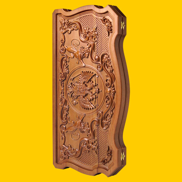 Нарды Непобедимые (филигранные, массив бука)