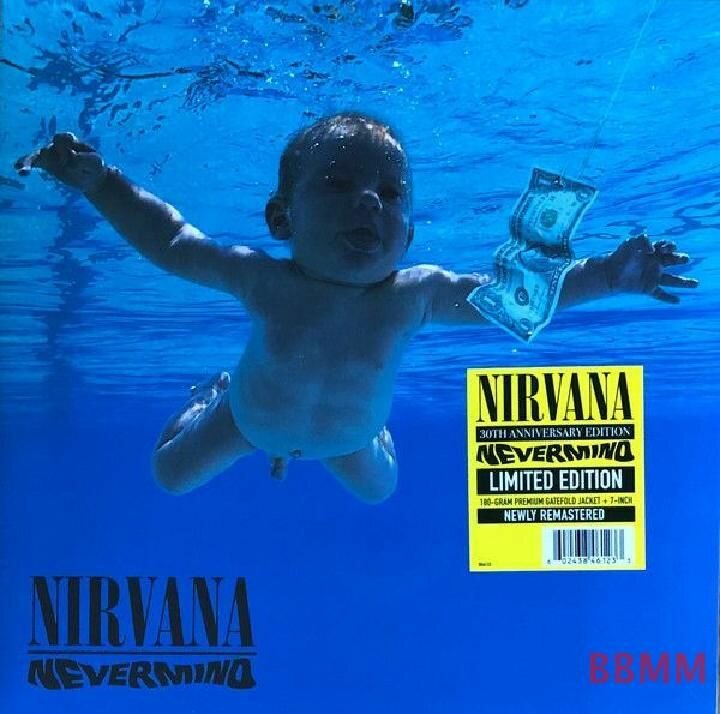 Виниловая пластинка Nirvana - Nevermind, 2021(30th Anniversary Edition)CD