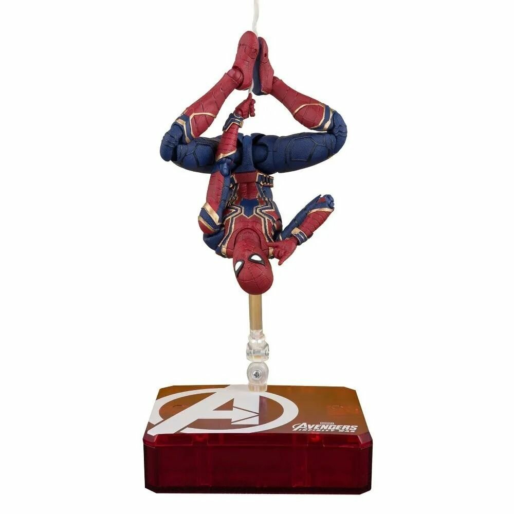 Фигурка Железный Человек-паук Iron Spider-man (аксессуары, 14 см)