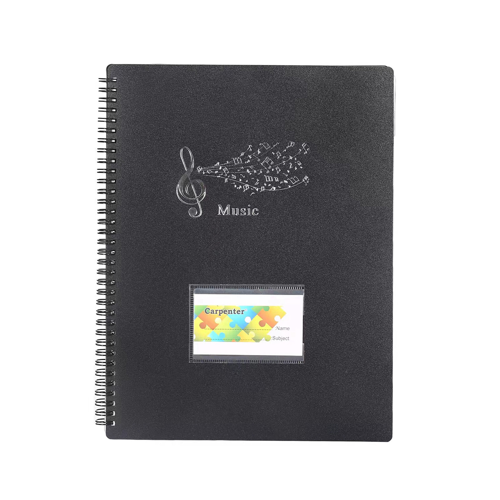Папка для нот, 20 пластиковых файлов, листы для хоровых выступлений, сценических выступлений, игры на фортепиано, хорового пения. Держатель для листов, вмещает до 40 листов формата Letter (8,5 x 11 дюймов).