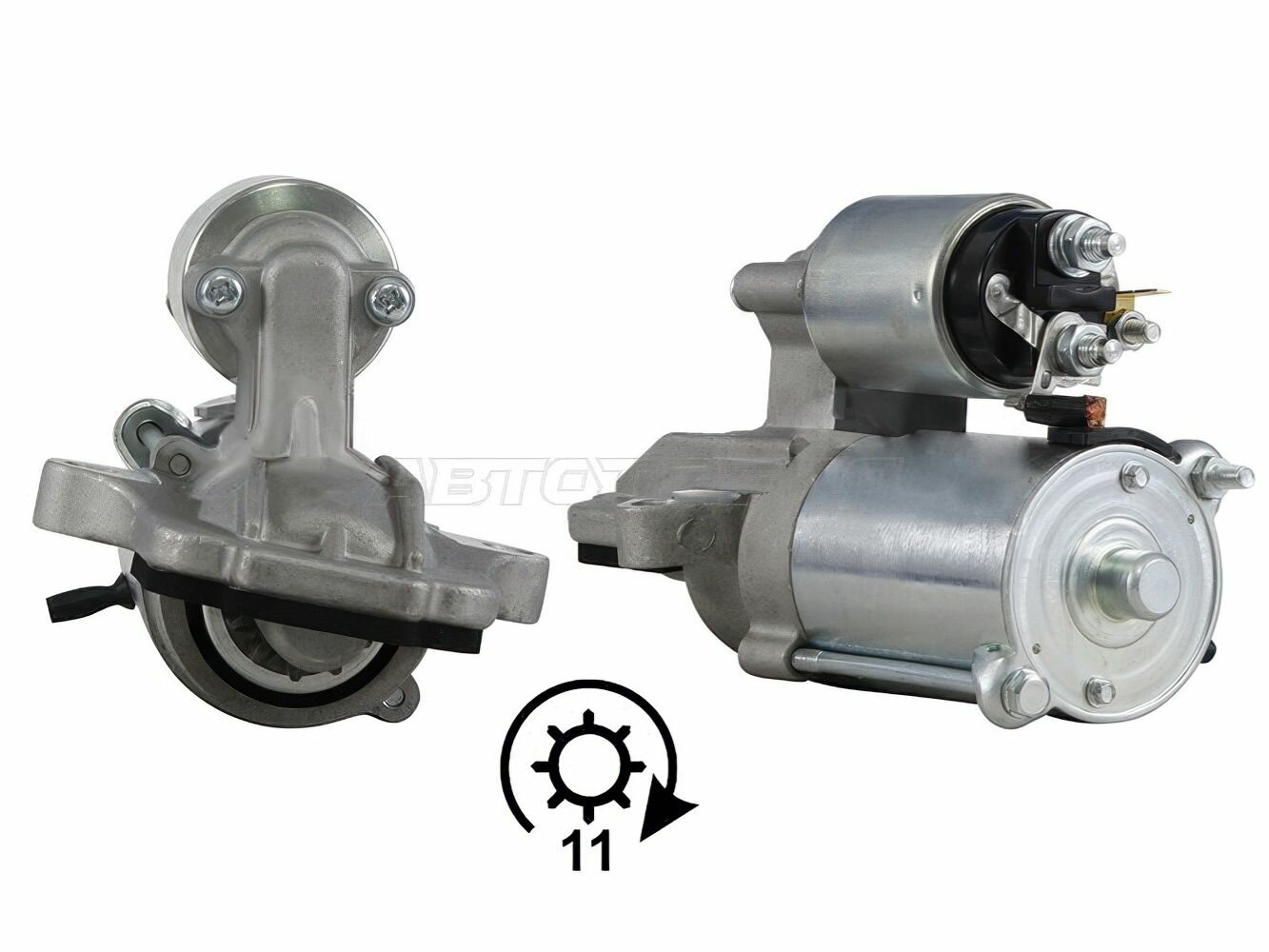 Стартер, 1, 2 kW, зубцов 11 для Форд Фокус, Вольво 740, 760 арт ST640002 SAT
